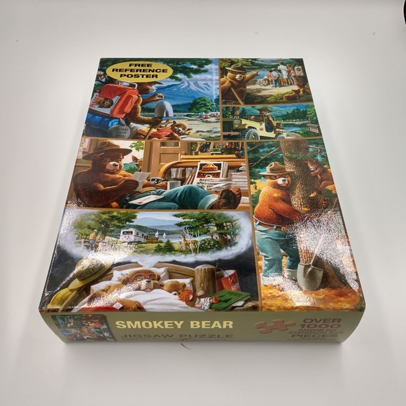 Smokey Bear | Games | Smokey Bear 00 Piece Collectible Montage Puzzle ...